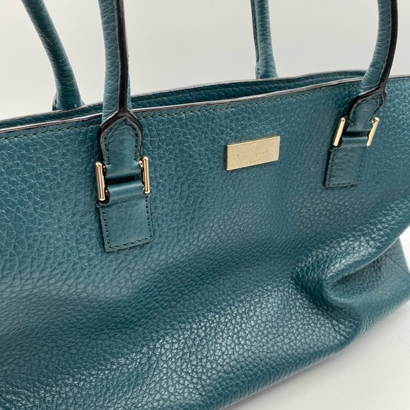 kate spade | Bags | Kate Spade Turquoise Pebbled Leather Tote | Poshmark